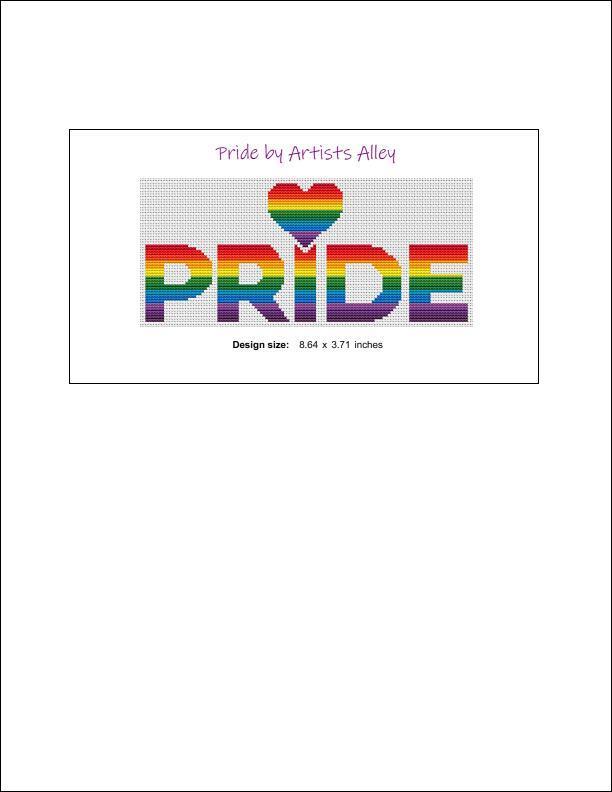 "Pride" | Cross Stitch Pattern