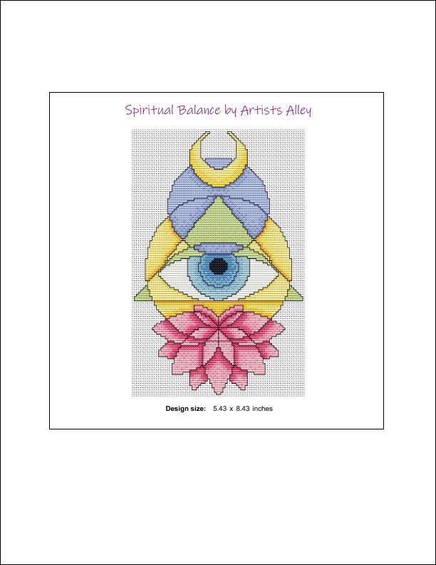 "Spiritual Balance" | Cross Stitch Pattern
