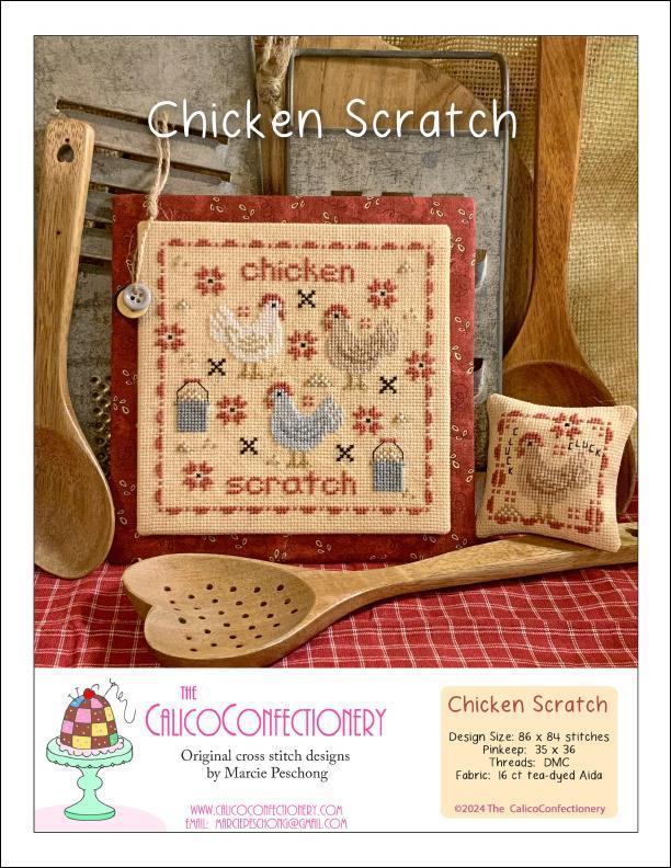 "Chicken Scratch" | Cross Stitch Pattern