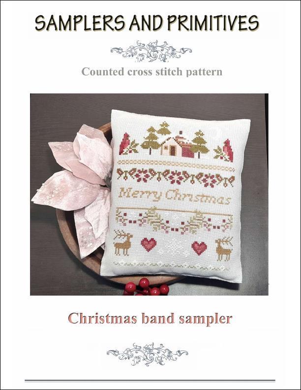 "Christmas Band Sampler" | Cross Stitch Pattern