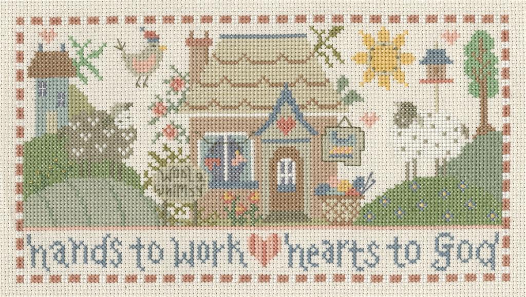 "Wool & Whimsy Cottage" | Cross Stitch Kit