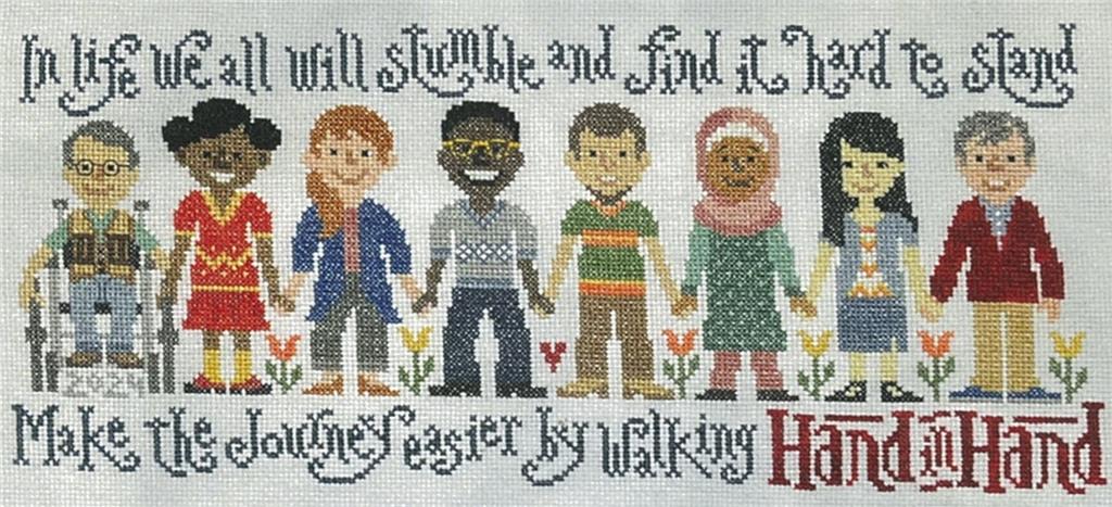 "Hand In Hand" | Cross Stitch Pattern