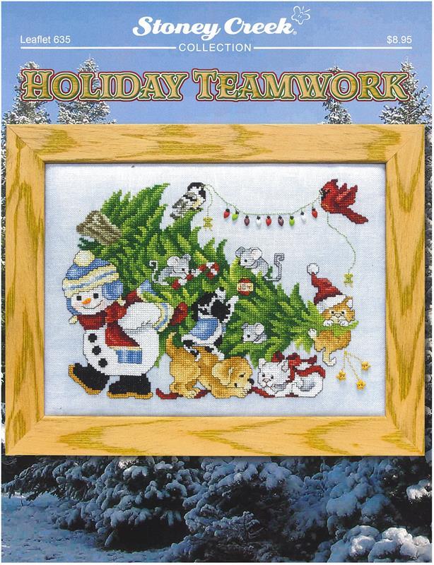 "Holiday Teamwork" | Cross Stitch Pattern