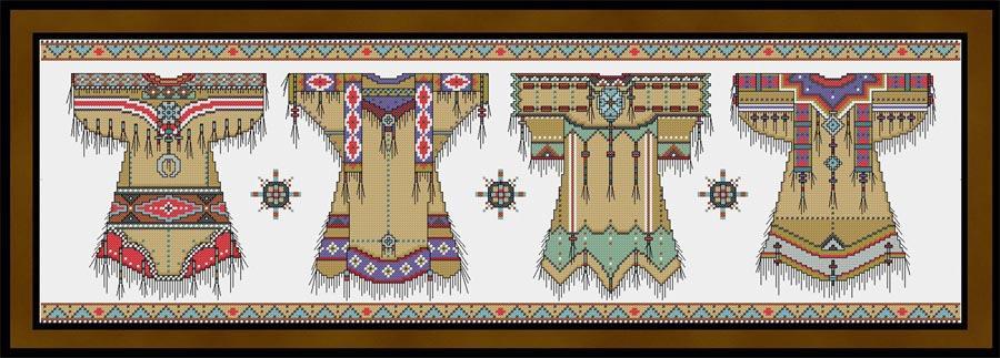 Native American Cross Stitch Patterns