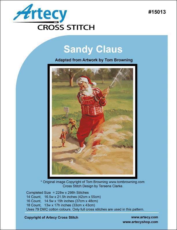 "Sandy Claus" | Cross Stitch Pattern