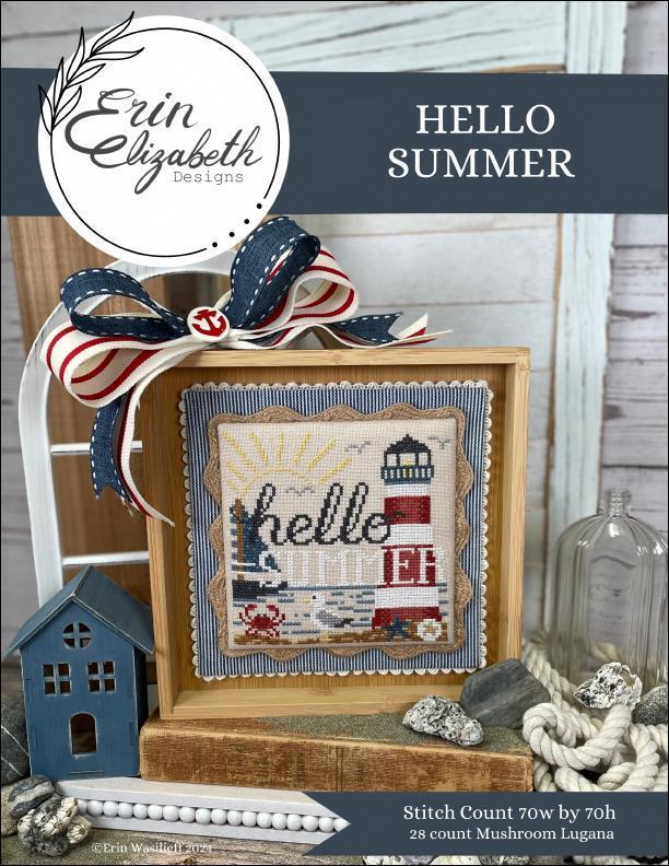 "Hello Summer" | Cross Stitch Pattern