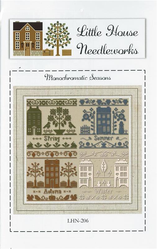 "Monochromatic Seasons" | Cross Stitch Pattern