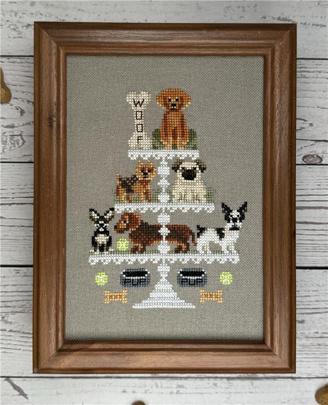 "Dog Tier" | Cross Stitch Pattern