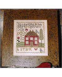 "Red House Sampler" by Ewe & Eye & Friends