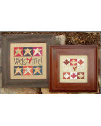 "Maple Leaf & Star Welcome" by Samsarah Design Studio