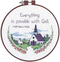 Everything Is Possible (cross stitch kit)