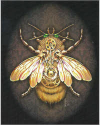 "Steam Bee" by Heaven And Earth Designs