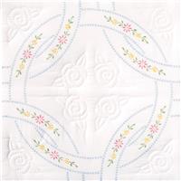 Interlocking Wedding Rings Quilt Blocks (stamped cross stitch)