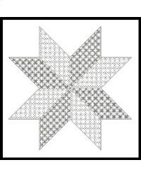 "Blackwork Star" by Artecy Cross Stitch