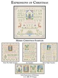 "Merry Christmas Sampler" by CW Designs