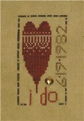 "I Do" by Heart In Hand Needleart