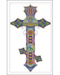 "Byzantine Three Bar Cross" by Vickery Collection