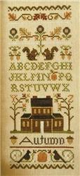 "Autumn Band Sampler" by Little House Needleworks
