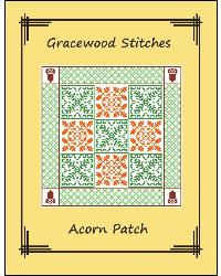 "Acorn Patch" by Gracewood Stitches