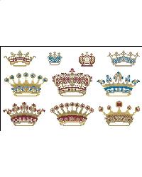 "Victorian Crown Motifs" by PinoyStitch