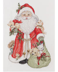 Santa (cross stitch kit)