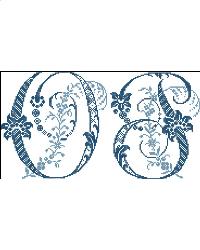"Elaborate Alphabet O P" by PinoyStitch