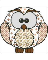 "Owl Patchwork" by PinoyStitch