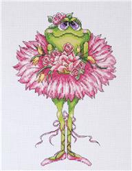 Frog Bouquet (cross stitch kit)