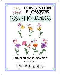 "Long Stem Flowers" by Cross Stitch Wonders