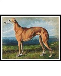 "Greyhound" by Artecy Cross Stitch