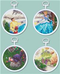 Cinderella Mini Vignettes (cross stitch kit)