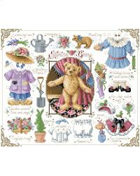 "Teddy Bear Paper Doll" by Kooler Design Studio