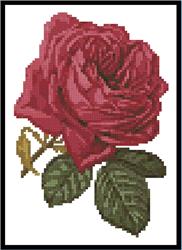 "Mini Pink Rose" by Artecy Cross Stitch