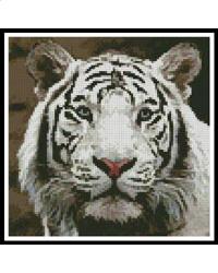 "Mini White Tiger 2" by Artecy Cross Stitch