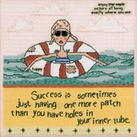 Inner Tube (cross stitch kit)
