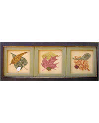 "Six Leaves In A Row" by Samsarah Design Studio