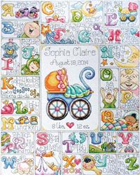 "Baby ABC" | Cross Stitch Kit