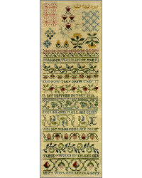 "Flowers Of The Field Sampler" by Sampler House, The