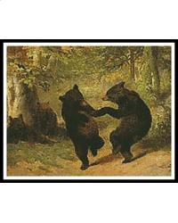 "Dancing Bears" | Cross Stitch Pattern