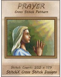 "Prayer Cross Stitch Pattern" | Cross Stitch Pattern