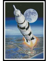 "Apollo 11" | Cross Stitch Pattern