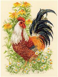 "Rooster" | Cross Stitch Kit