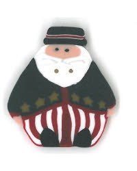 Uncle Sam Button | Cross Stitch Item at Everything Cross Stitch