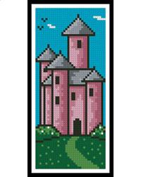 "Princess Castle Bookmark" | Cross Stitch Pattern