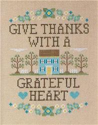 "Give Thanks" | Cross Stitch Pattern