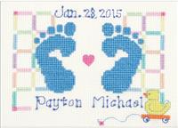 "Baby Feet" | Cross Stitch Kit