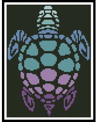 "Mini Sea Turtle" | Cross Stitch Pattern