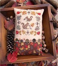 "Gathering Acorns" | Cross Stitch Pattern