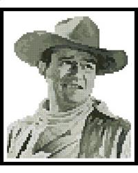 "Mini John Wayne" | Cross Stitch Pattern