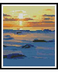 "Mini Sunset" | Cross Stitch Pattern